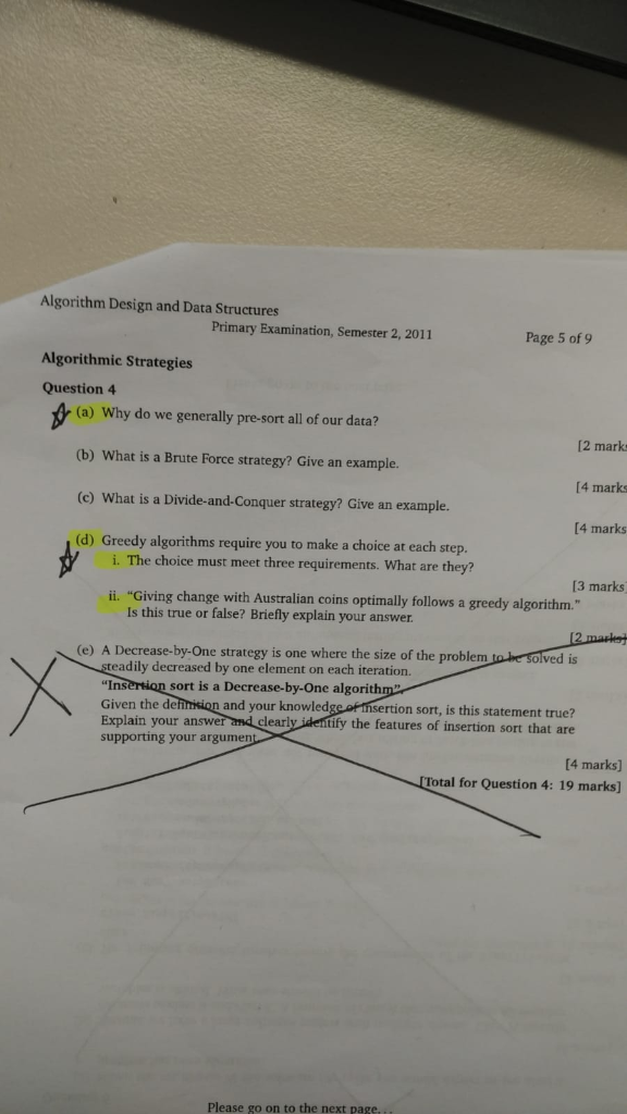 Solved Algorithm Design and Data Structures Primary | Chegg.com