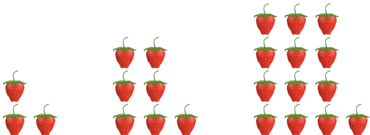 Solved Find one way to count the strawberries on the | Chegg.com
