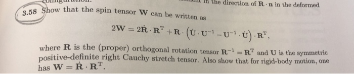 Solved 6Show that the Eulerian strain rate is given by 147 | Chegg.com