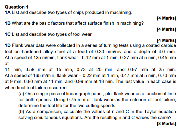 Solved Question 1 1A List and describe two types of chips | Chegg.com