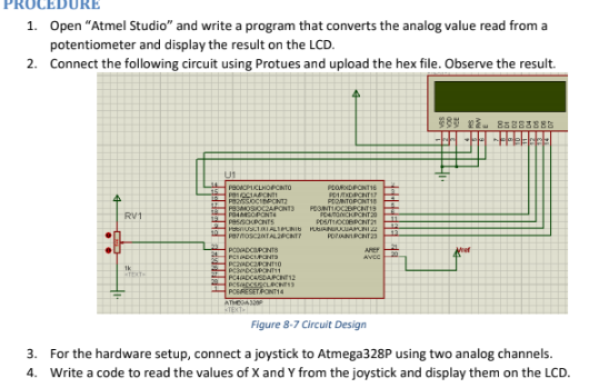 1. Open "Atmel Studio" and write a program that | Chegg.com