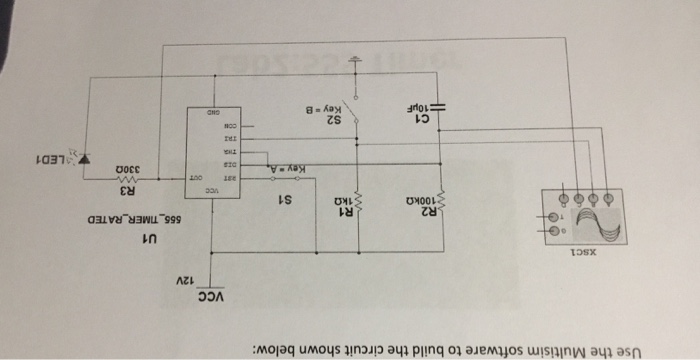 Solved Use the Multisim software to build the circuit shown | Chegg.com