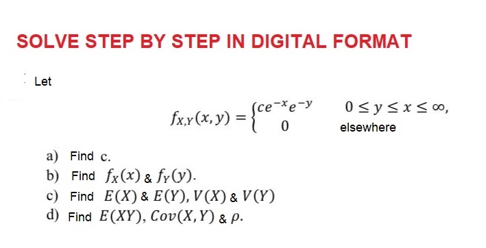 Solved SOLVE STEP BY STEP IN DIGITAL FORMAT Let | Chegg.com
