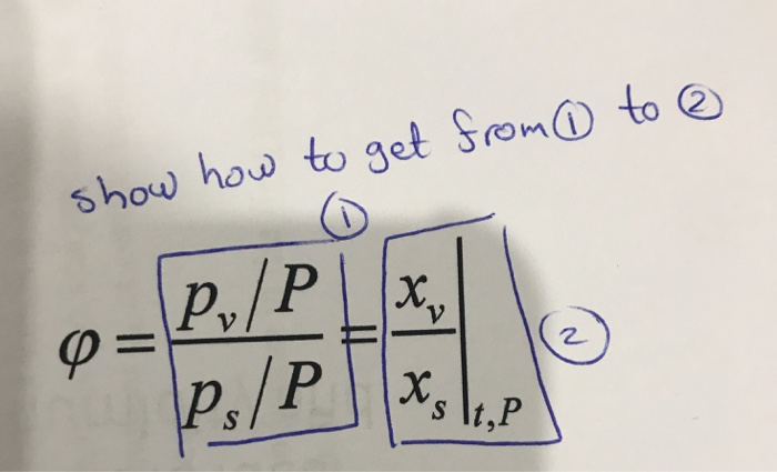 Solved Definitions Partial pressure of the water vapor | Chegg.com