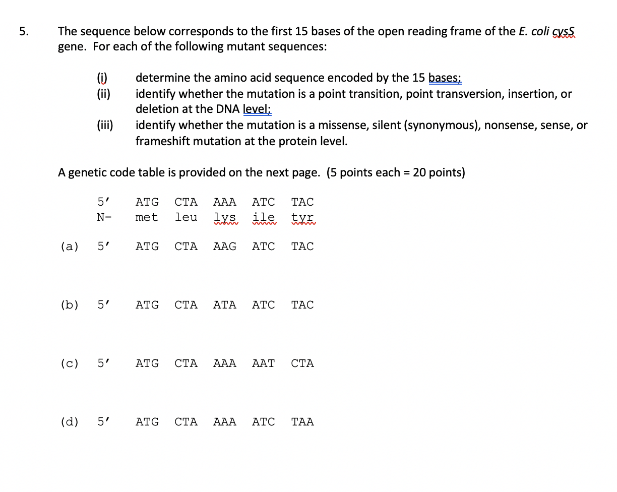 Solved 5. The sequence below corresponds to the first 15 | Chegg.com