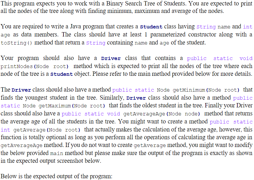 Solved This program expects you to work with a Binary Search | Chegg.com