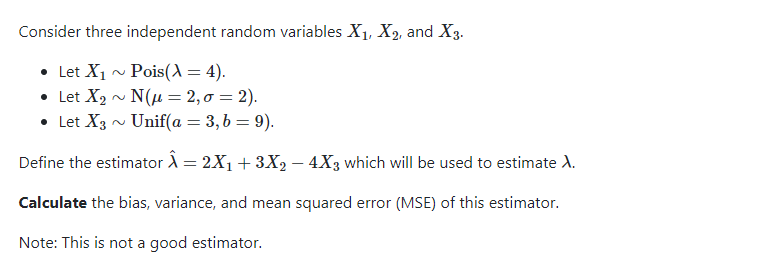 Solved Consider three independent random variables X1, X2, | Chegg.com