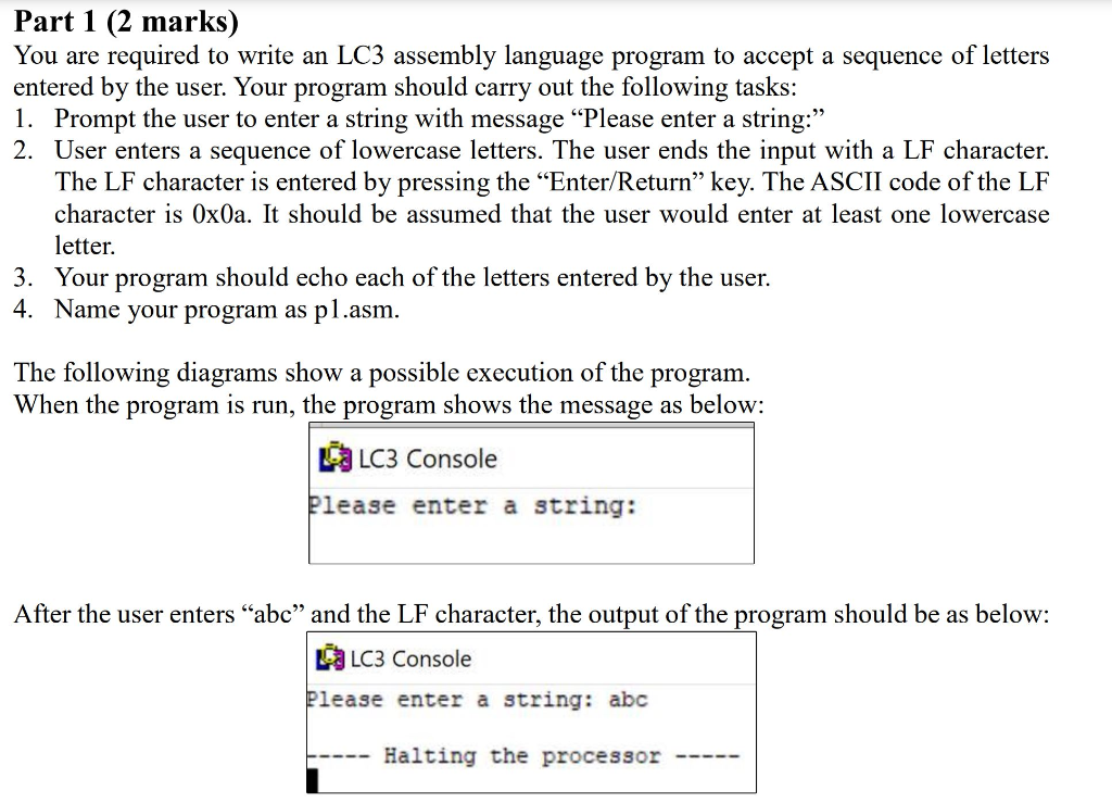 Solved Part 1 is already done, the code is provided | Chegg.com