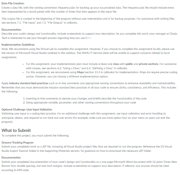 Solved Project Three Guidelines and Rubric · Competency In | Chegg.com