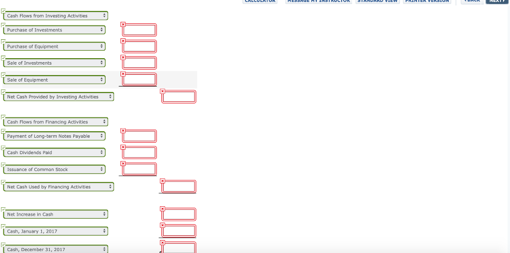 Solved BACK CALCULATOR MESSAGE MY INSTRUCTOR STANDARD VIEW | Chegg.com