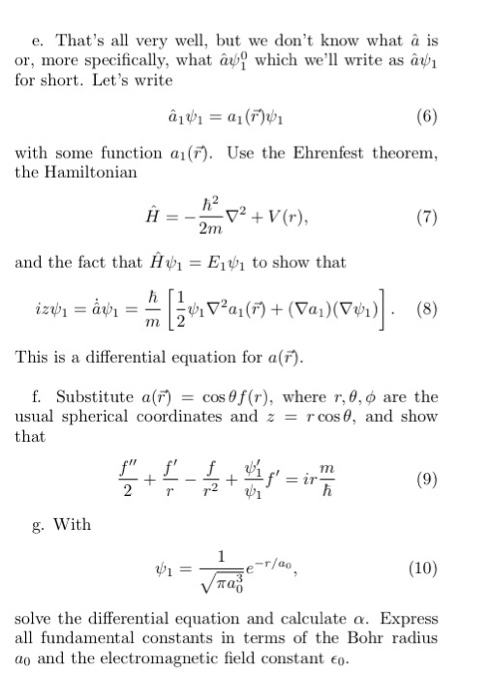Solved The Second Order Energy Corrections Are Given By An