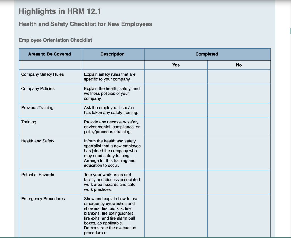 Solved Subject: HRM 1. Referring to "Highlights in HRM | Chegg.com