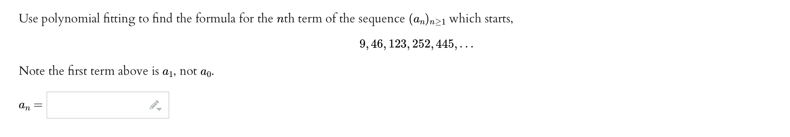 Solved Find the sequences of difference for those sequences | Chegg.com
