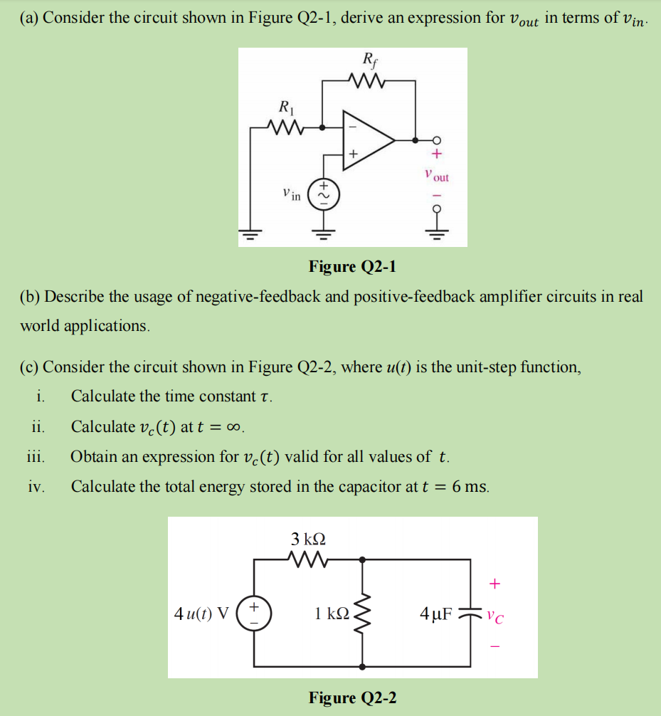 [Solved]: Thanks!! (a) Consider the circuit shown in Figu