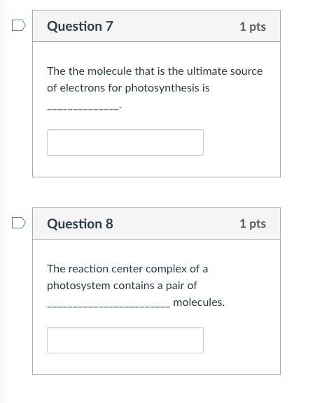 Solved uestion 7 1 pts The the molecule that is the ultimate | Chegg.com Solved uestion 7 1 pts The the molecule that is the ultimate | Chegg.com