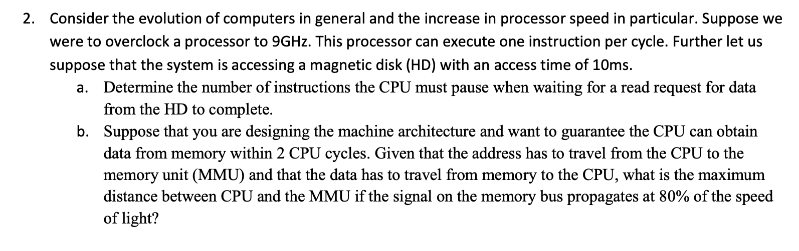 Consider the evolution of computers in general and | Chegg.com