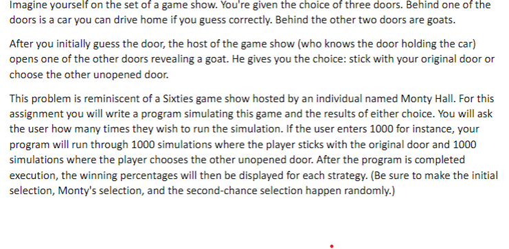 Solved Write a pycharm code for the following: be sure to | Chegg.com