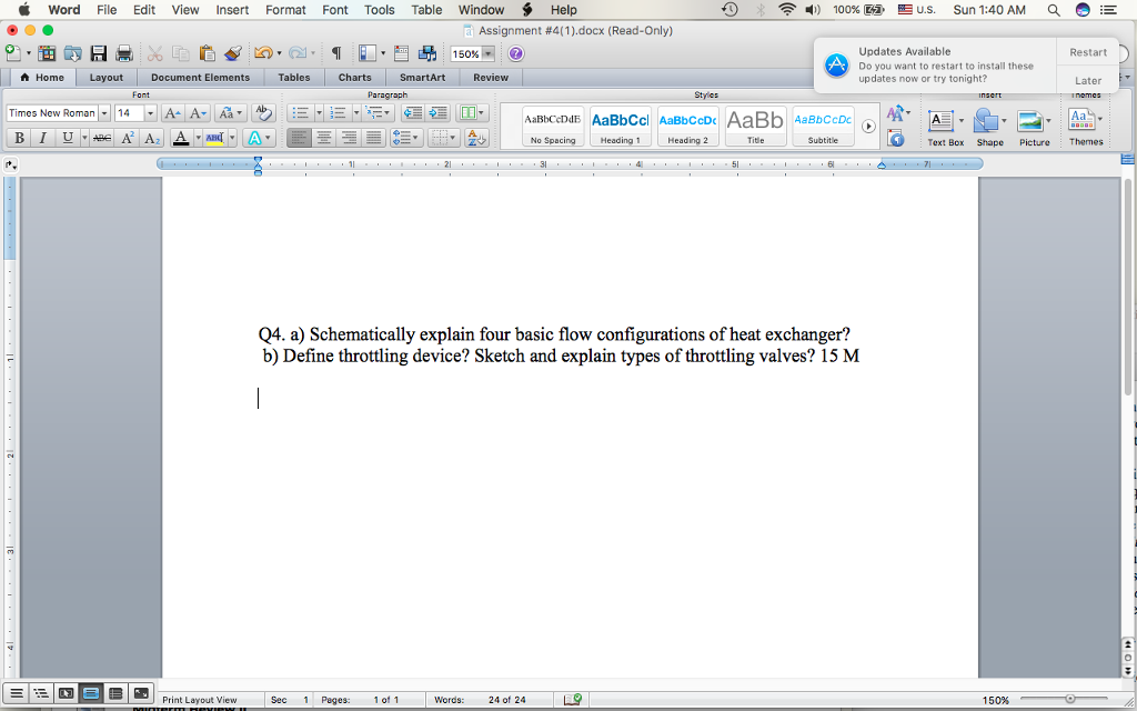 Solved Word File Edit View Insert Format Font Tools Table | Chegg.com