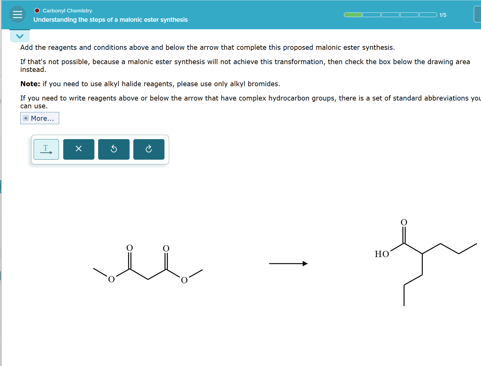 Solved HELP ME PLZ Add the reagents and conditions above and | Chegg.com