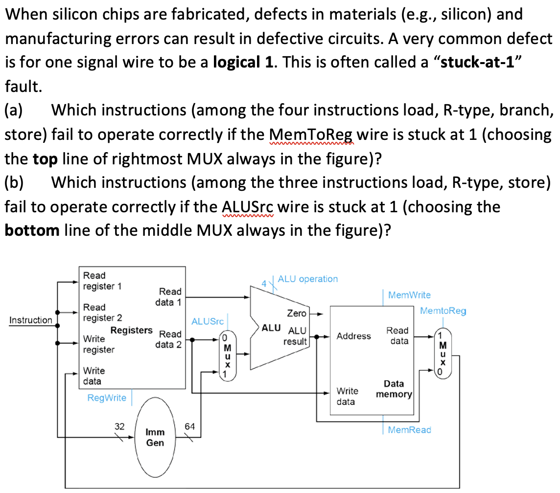 Solved When silicon chips are fabricated, defects in | Chegg.com