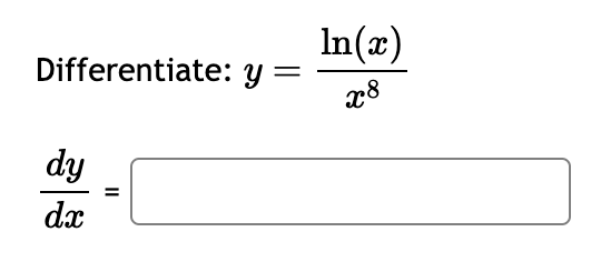 Solved If f(x)=3xln(x) Find f′(4).Let f(x)=5x4ln(x)+32x6 | Chegg.com