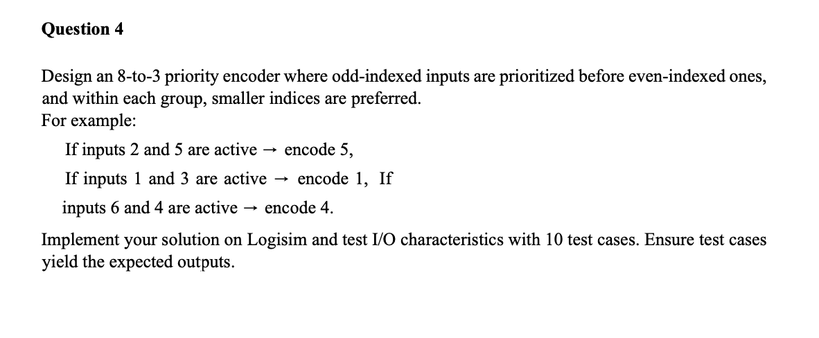 Solved I need to solve it on logisim. ﻿Can you provide the | Chegg.com