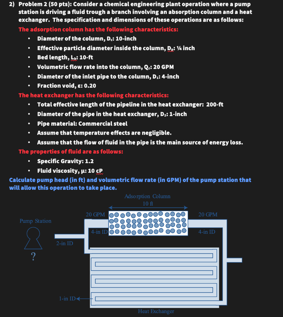 Solved • . . 2) Problem 2 (50 pts): Consider a chemical | Chegg.com