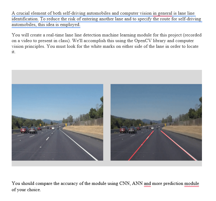 Solved A crucial element of both self-driving automobiles | Chegg.com