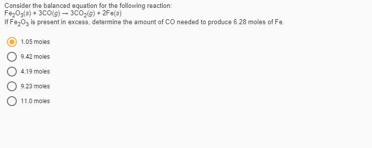 Solved Consider the balanced equation for the following | Chegg.com