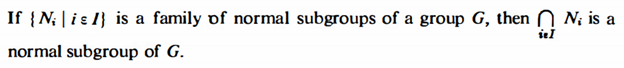 Solved If {Ni∣iεI} is a family of normal subgroups of a | Chegg.com