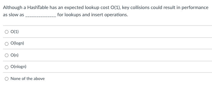 Solved Which of the following hashing functions is used for | Chegg.com