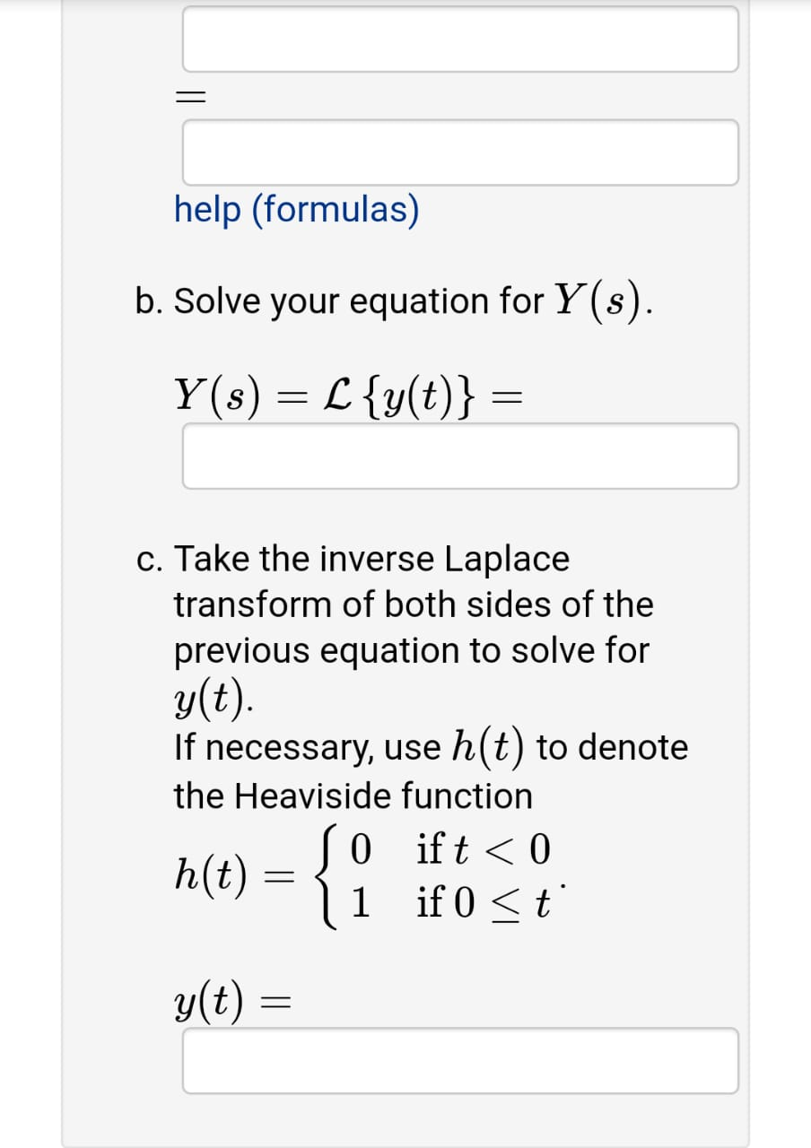 Solved (1 point) Consider the initial value problem y' + 3y | Chegg.com