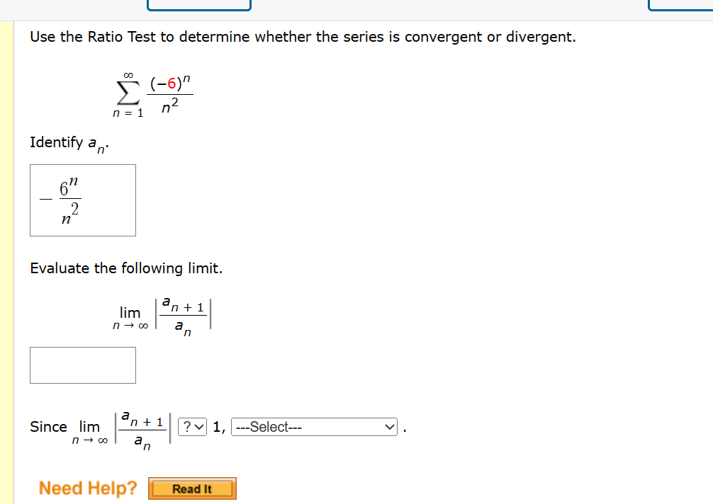 Solved Use the Ratio Test to determine whether the series is | Chegg.com