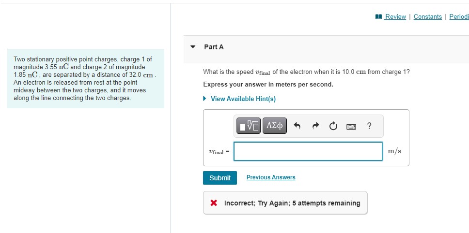Solved Two stationary positive point charges, charge 1 | Chegg.com