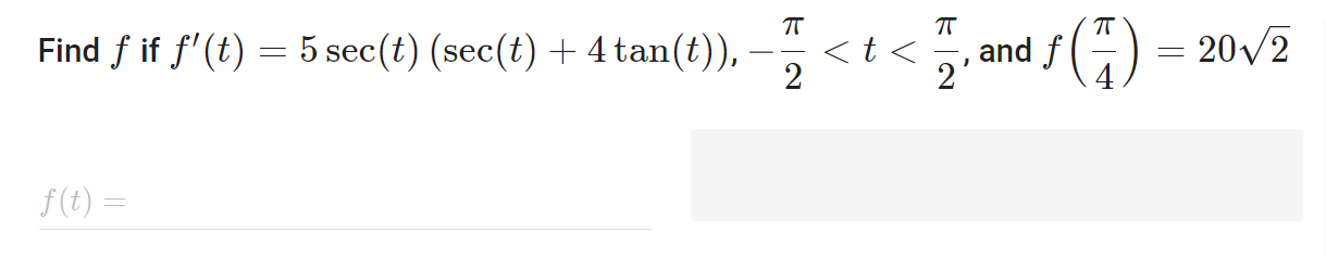 Solved Find f if f′′(x)=sinx+cosx,f′(0)=4, and f(0)=8 | Chegg.com