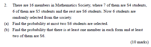 Solved 2. There are 16 members in Mathematics Society, where | Chegg.com