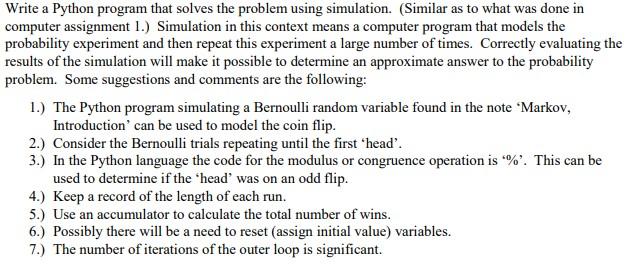 Solved Problem: You have a coin with the probability of | Chegg.com