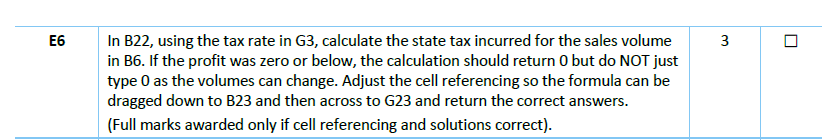 Solved I would like to know the excel formula for E6. ( | Chegg.com