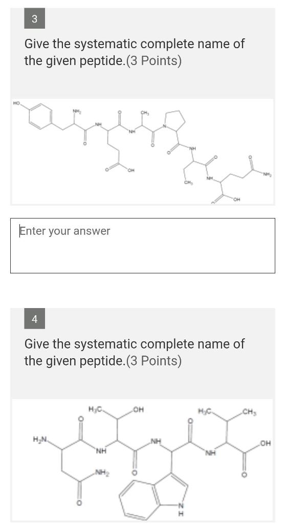 Solved Give the systematic complete name of the given | Chegg.com