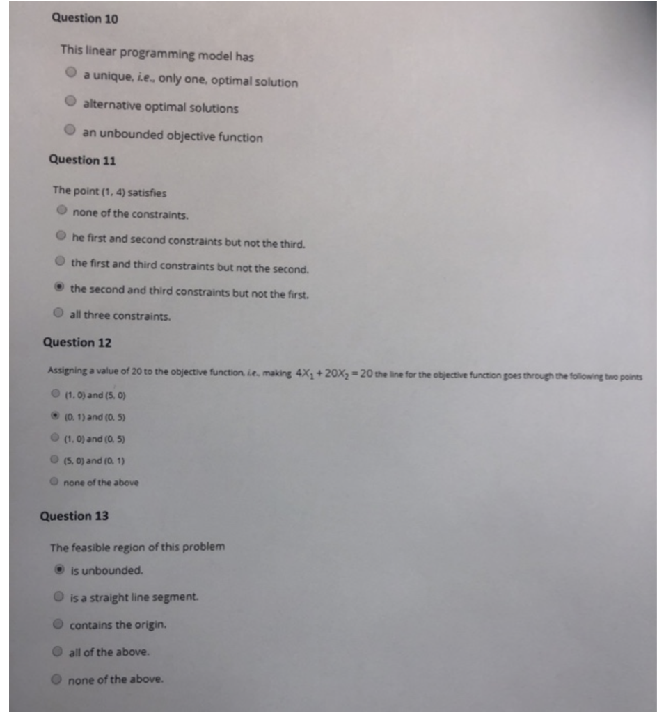 Solved Use the following scenario and data for questions 11 | Chegg.com