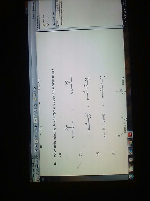 Solved + CH Br 10. Which of the following choices represent | Chegg.com