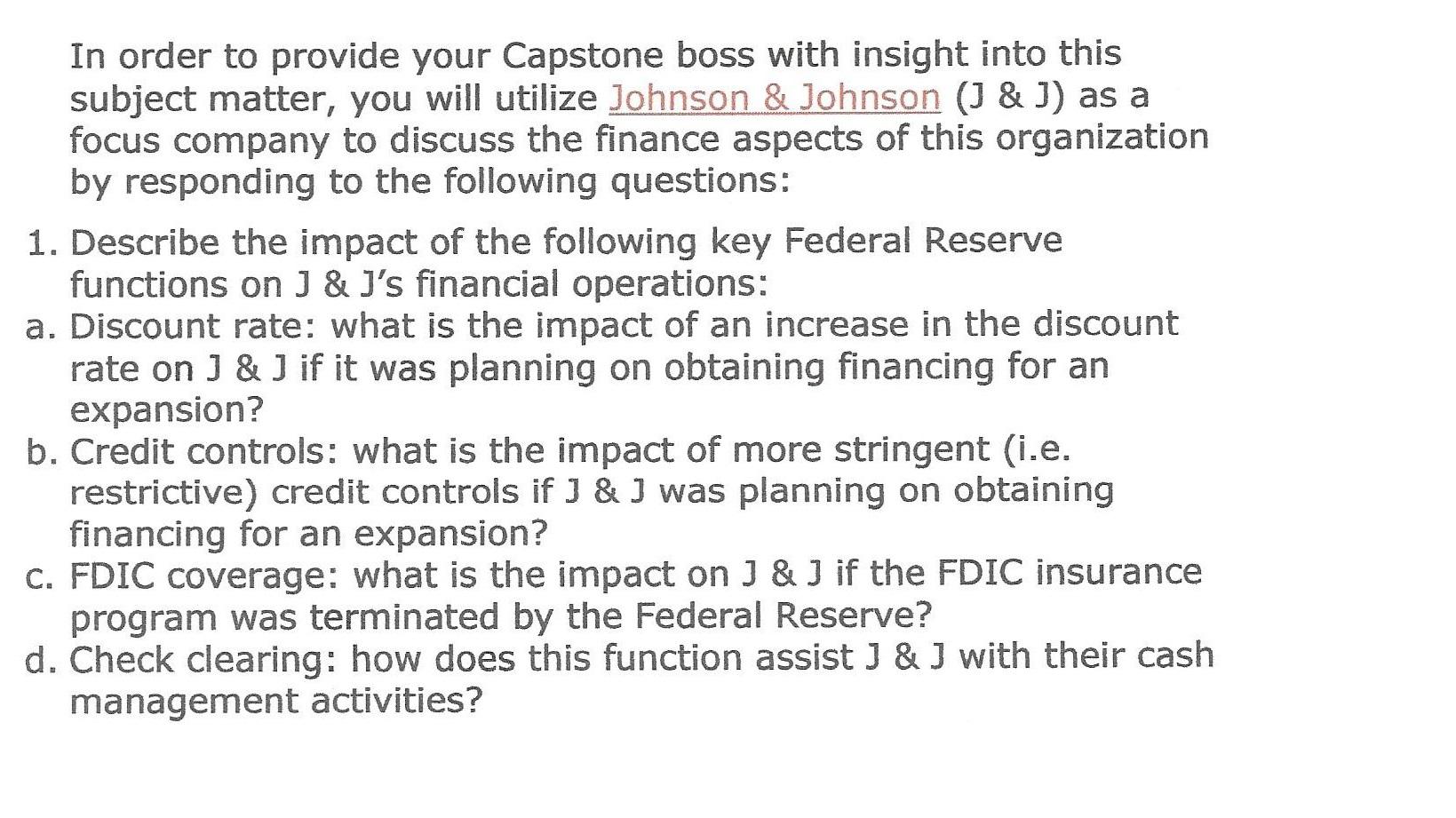 Solved In order to provide your Capstone boss with insight | Chegg.com