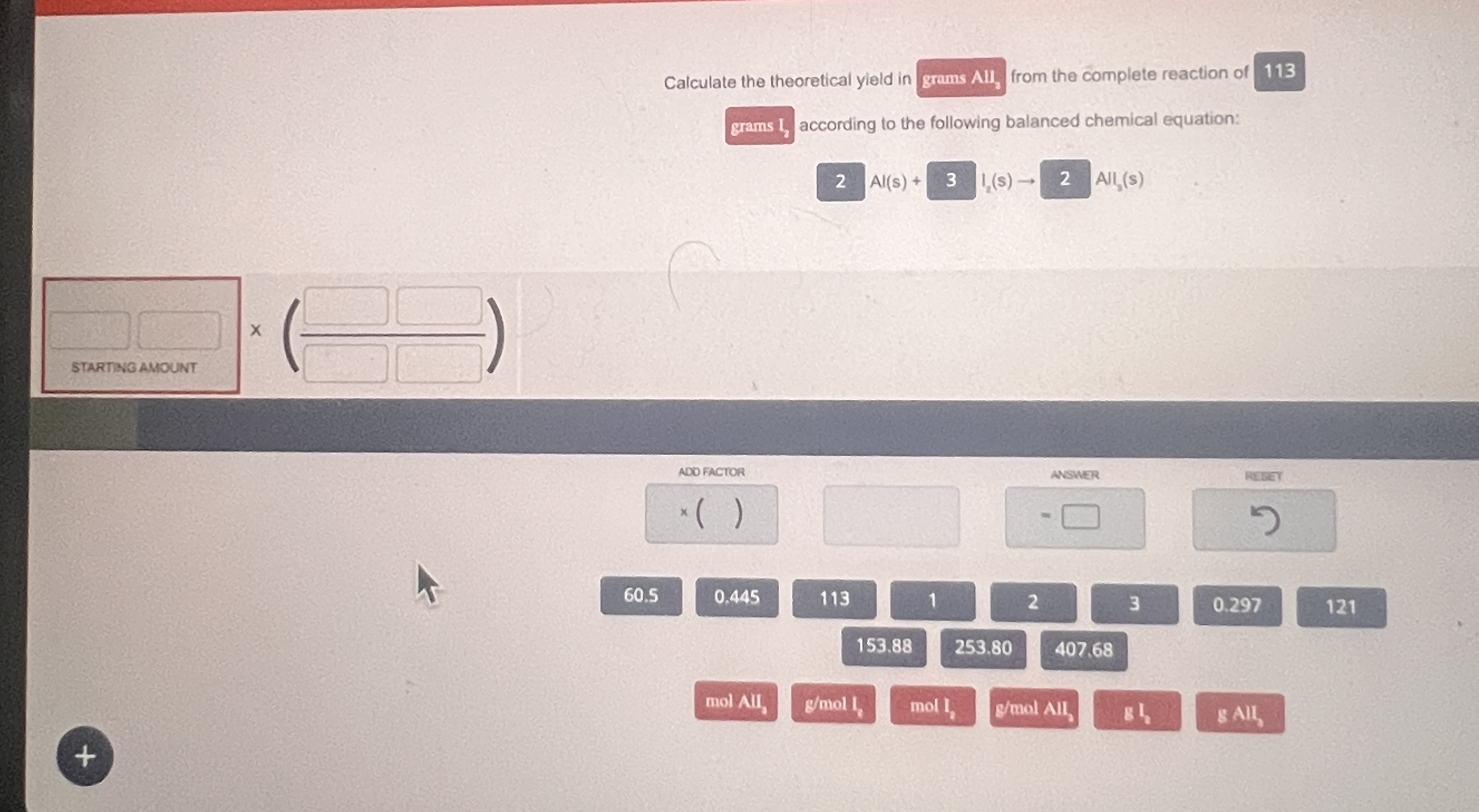 Solved Answer each with this formula. Starting amount blank | Chegg.com