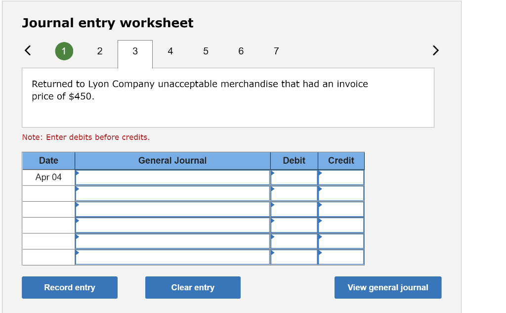 Solved Exercise 4-3 (Algo) Recording purchases, purchases | Chegg.com Solved Exercise 4-3 (Algo) Recording purchases, purchases | Chegg.com