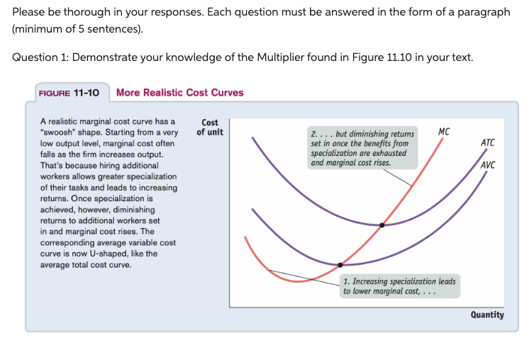 Solved Please be thorough in your responses. Each question | Chegg.com