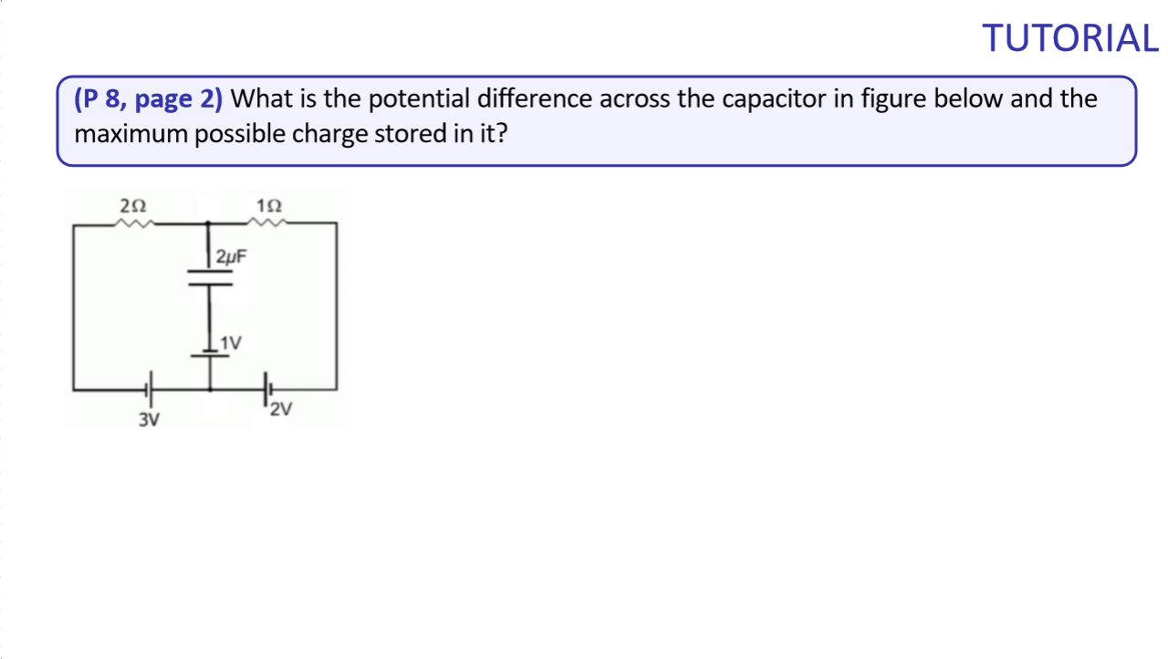 Solved (P 8, ﻿page 2) ﻿What is ﻿the potential difference | Chegg.com
