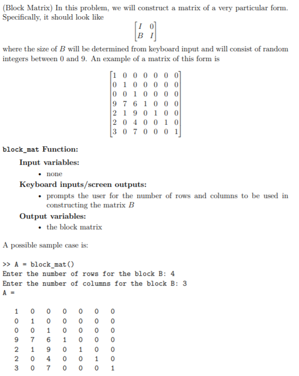 Solved ATLAB using input(), use for/while loop if needed. | Chegg.com