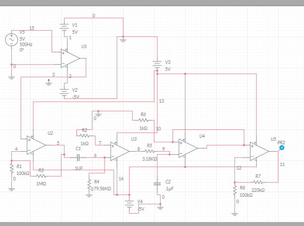 Solved analyze this EMG circuit and explain each component | Chegg.com