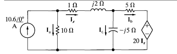 Solved Use node voltage method to find Ia, Ib and Ic. | Chegg.com