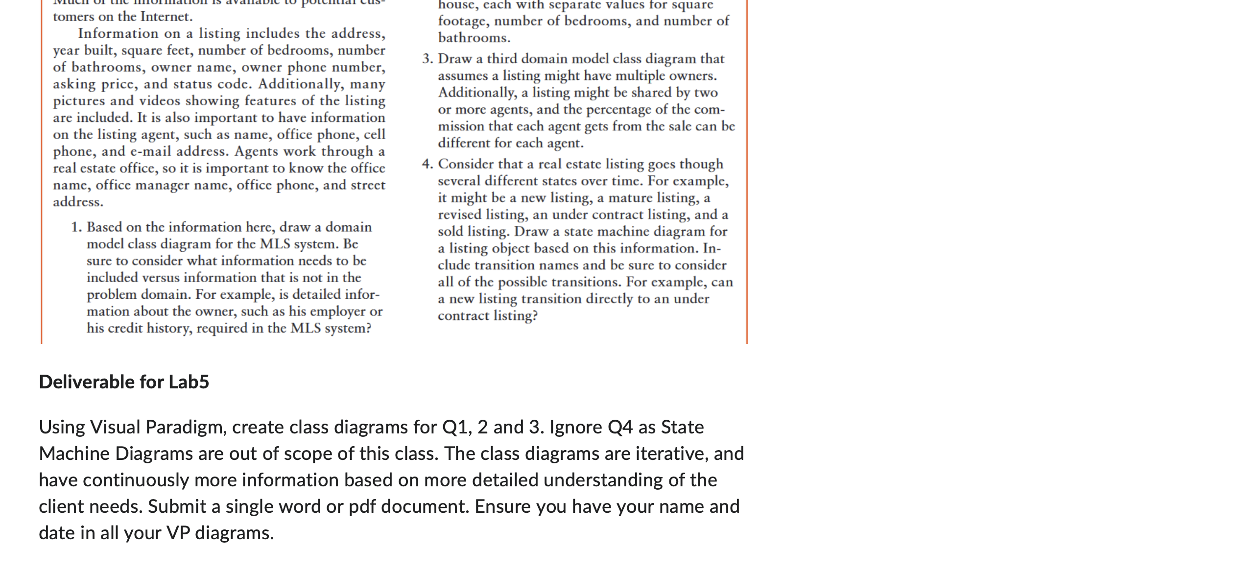 Solved Complete 1-3. You do not need to complete question 4, | Chegg.com